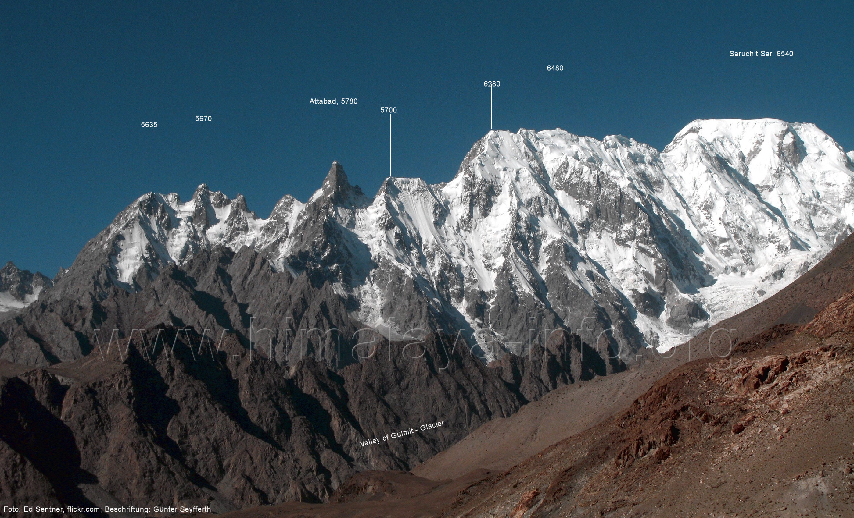 Batura Muztagh - nördlicher Bereich